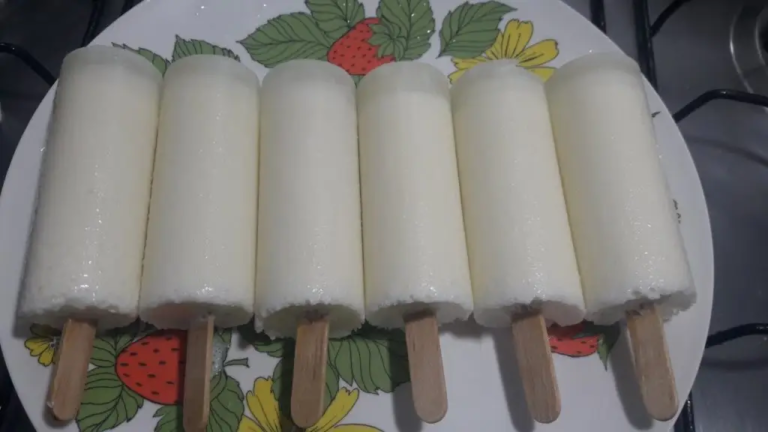 4 RECETAS DE PALETAS CASERAS